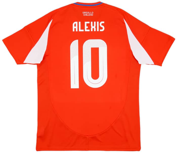 2024-25 Chile Home Shirt Alexis #10