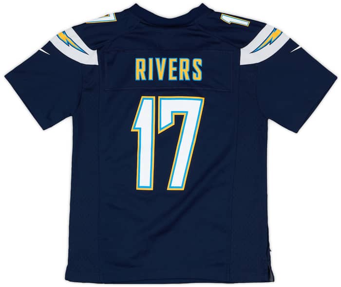 2013-16 San Diego Chargers Rivers #17 Nike Game Home Jersey - 7/10 - (M ...
