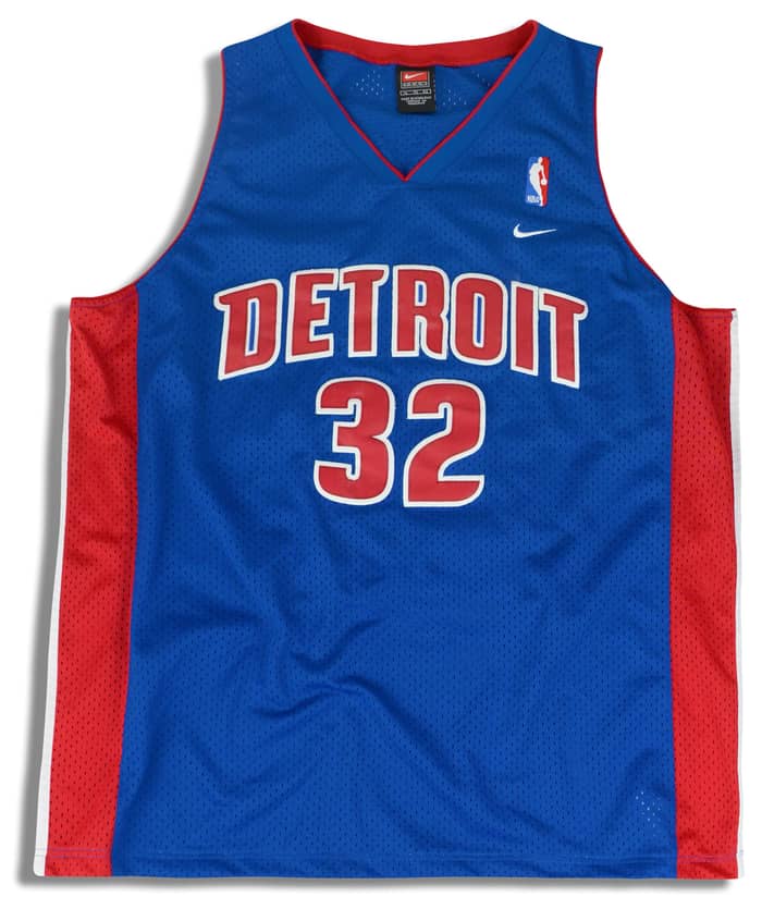 2002-04 Detroit Pistons Hamilton #32 Nike Swingman Jersey (Away) XL