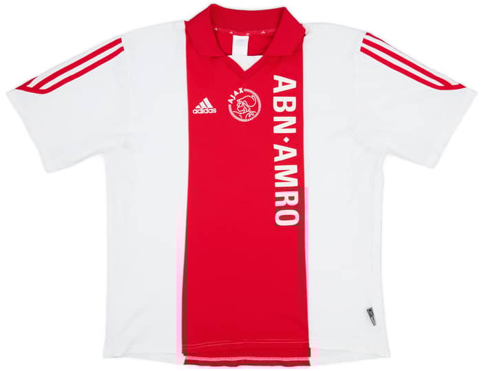 2001-02 Ajax Player Issue Home Shirt Zlatan #9 - 9/10 - (XL)