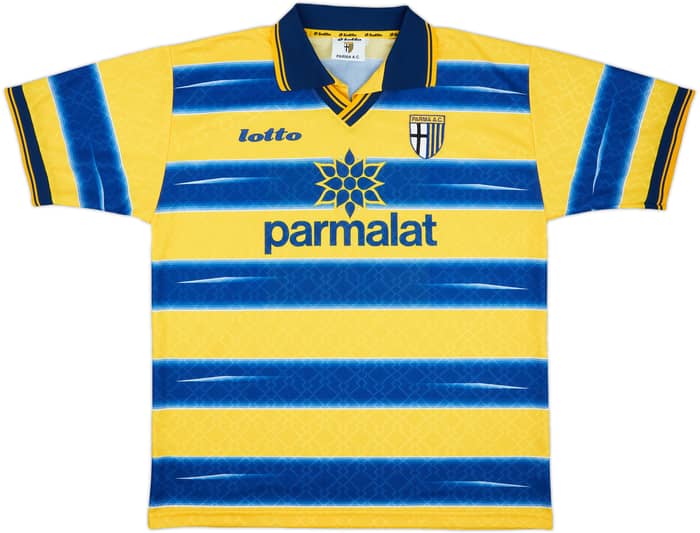 1998-99 Parma Home Shirt Veron #11 - 9/10 - (XXL)