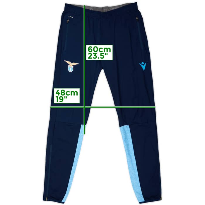 2021-22 Lazio Macron Track Pants/Bottoms - 8/10 - (L)