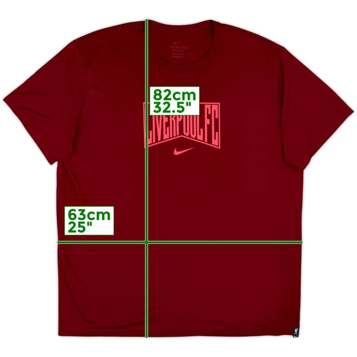 2022-23 Liverpool Nike Cotton Tee - 10/10 - (XXL)