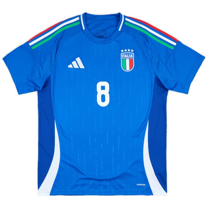 2024-25 Italy Home Shirt Tonali #8