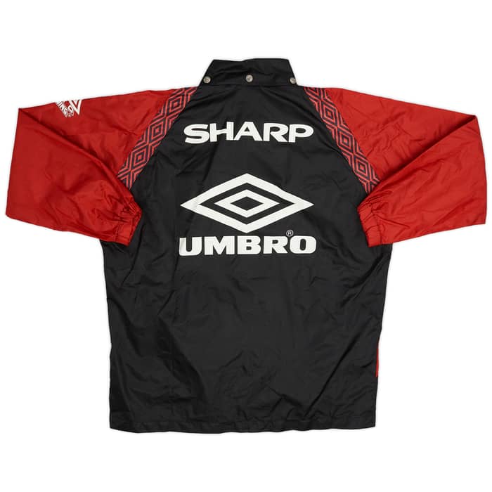 1995-97 Manchester United Umbro Rain Jacket - 9/10 - (S)