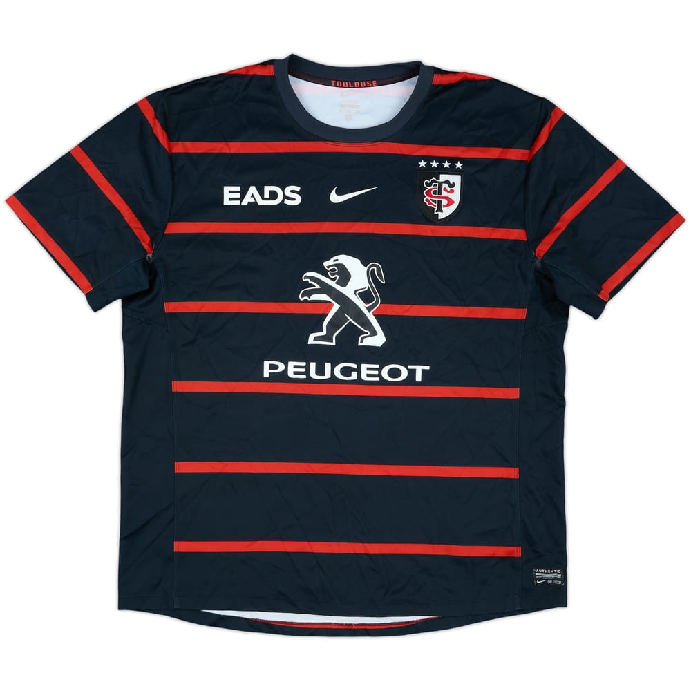 2013-14 Stade Toulousain Rugby Home Shirt - 8/10 - (XL)