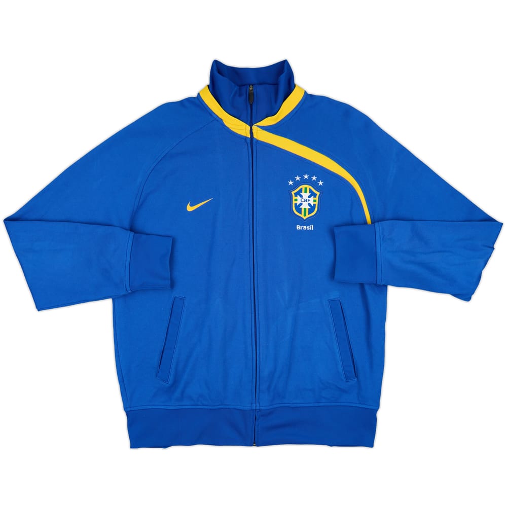 2008-09 Brazil Nike Track Jacket - 8/10 - (XL)