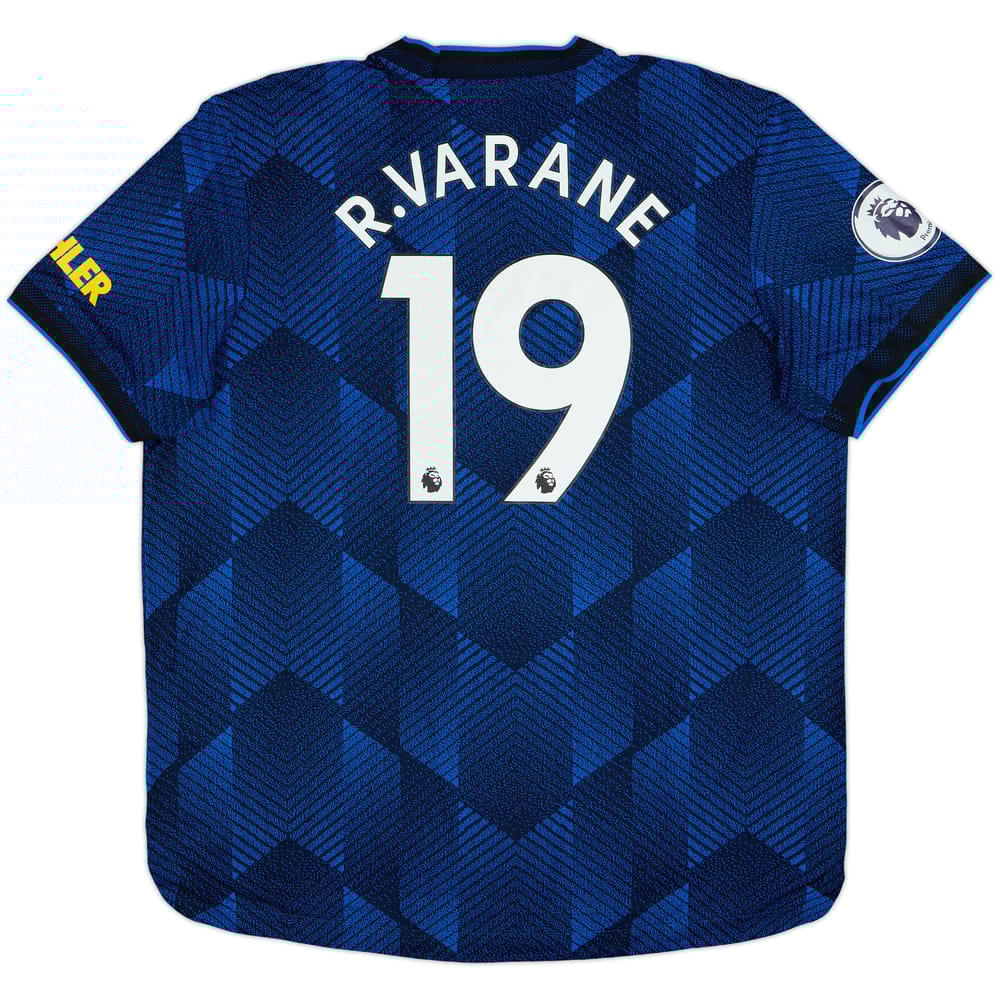 2021-22 Manchester United Authentic Third Shirt R.Varane #19 - 10/10 ...