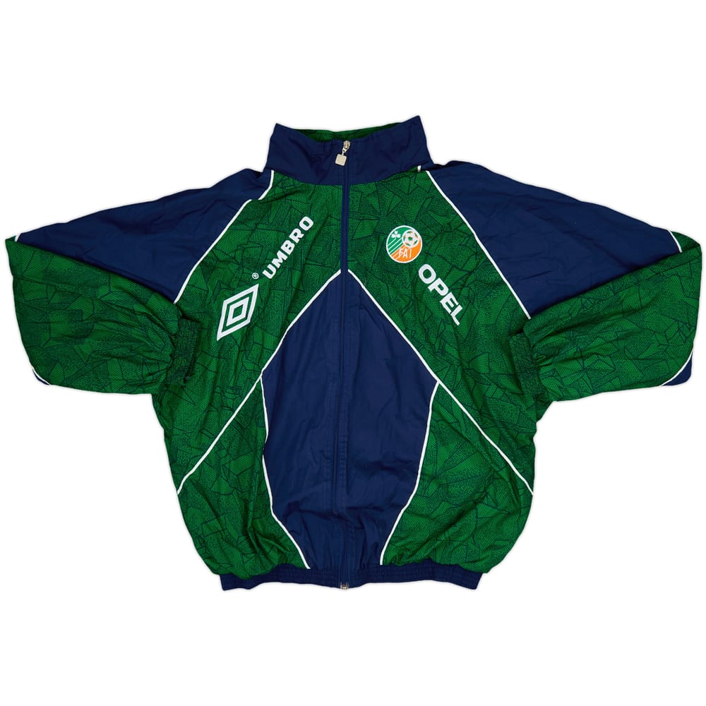 1995-96 Ireland Player Issue Umbro Track Jacket