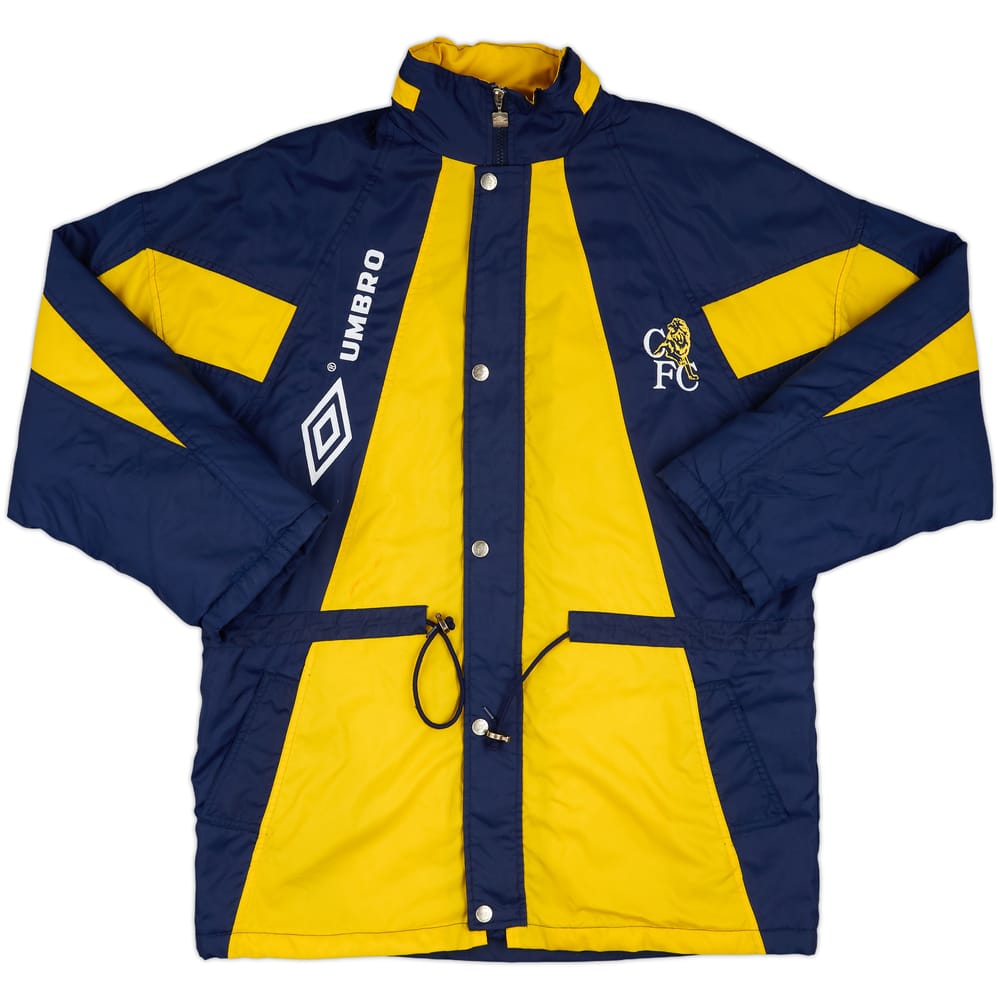 1992-93 Chelsea Umbro Padded Bench Coat - 8/10 - (L)