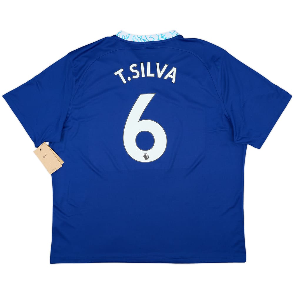 2022-23 Chelsea Home Shirt T.Silva #6 (XXL)