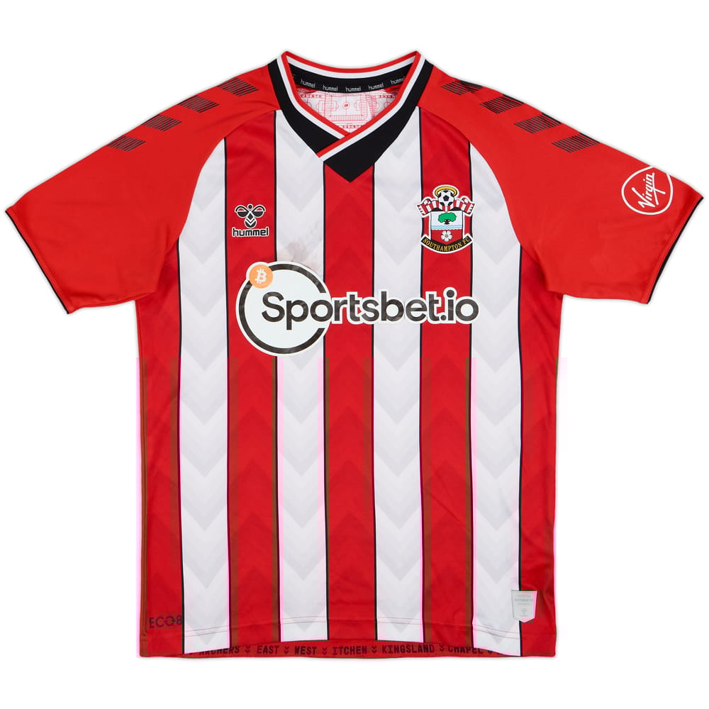 2021-22 Southampton Home Shirt Ward-Prowse #8 - 4/10 - (M)
