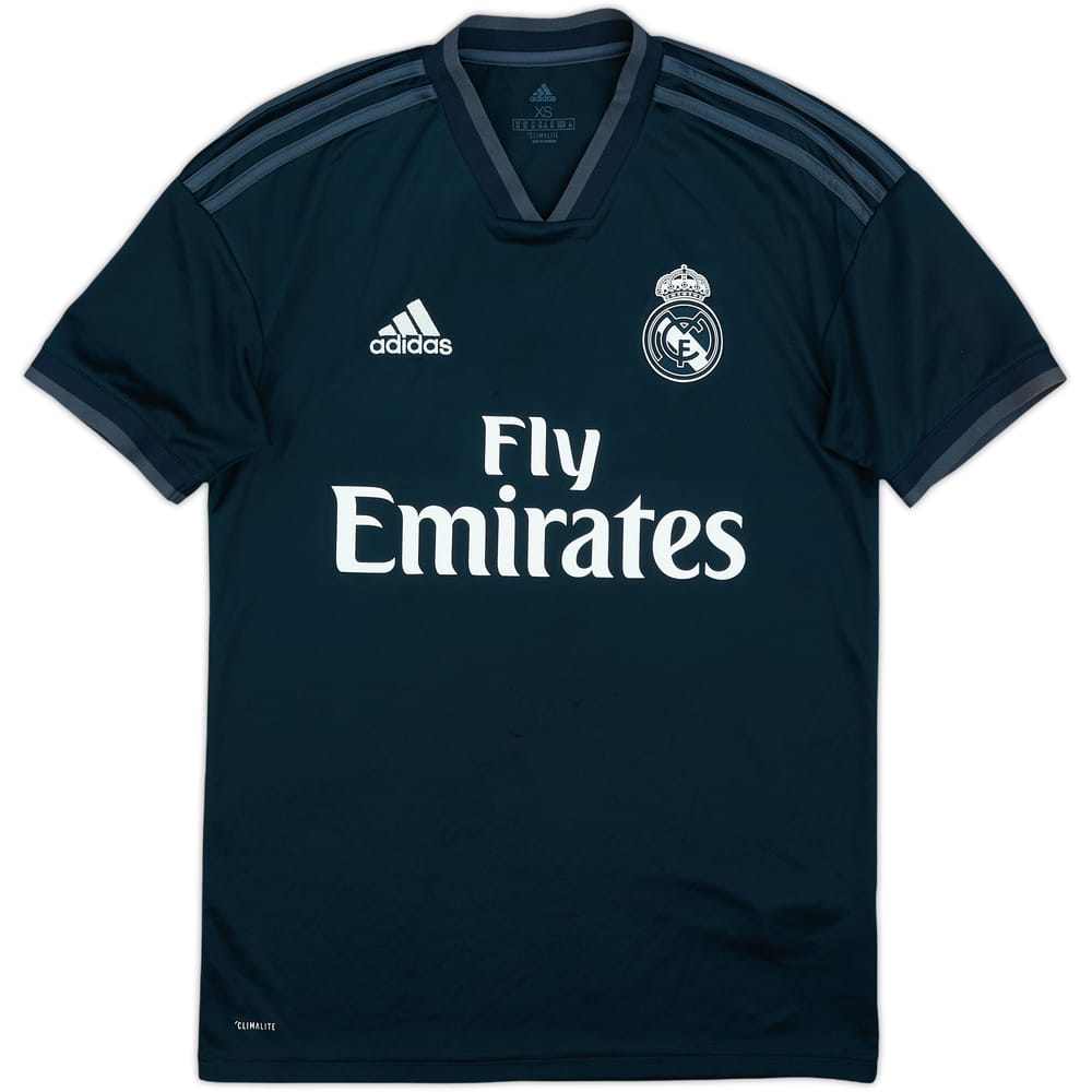 2018-19 Real Madrid Away Shirt - 9/10 - (XS)