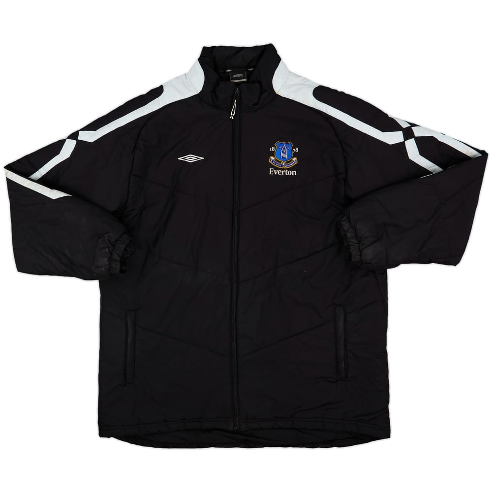 2007-08 Everton Umbro Padded Bench Coat - 8/10 - (XL)