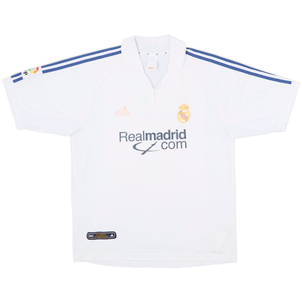 2001 Real Madrid Home Shirt - 4/10 - (M)