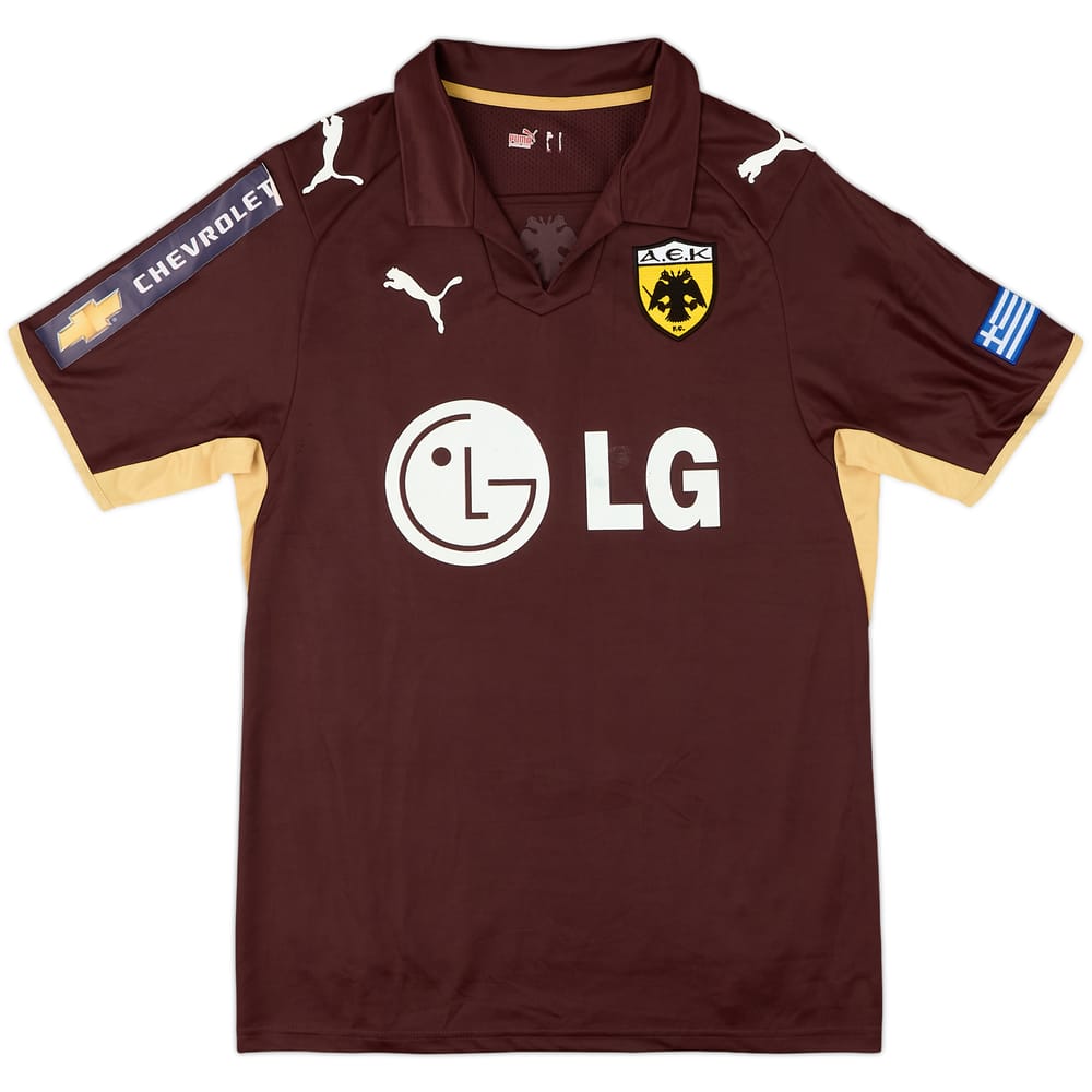 2008-09 AEK Athens Third Shirt - 6/10 - (M)