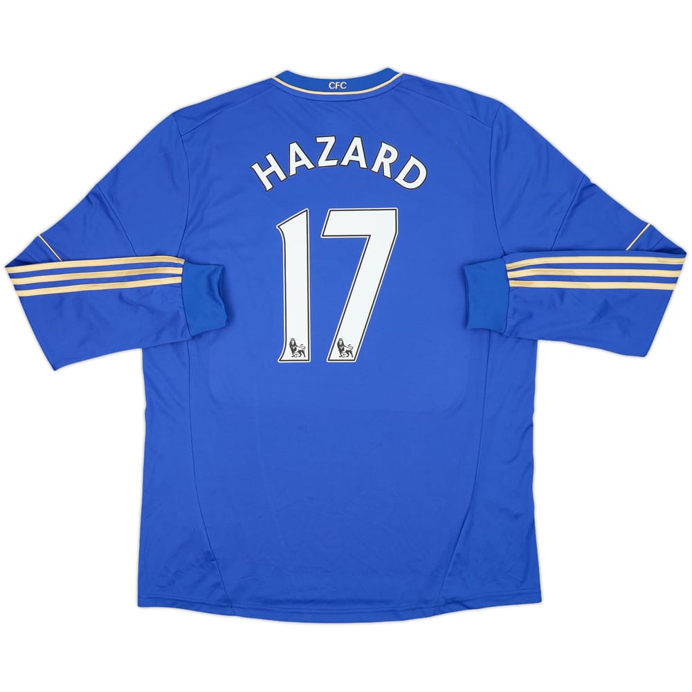 2012-13 Chelsea Home L/S Shirt Hazard #17 (XL)