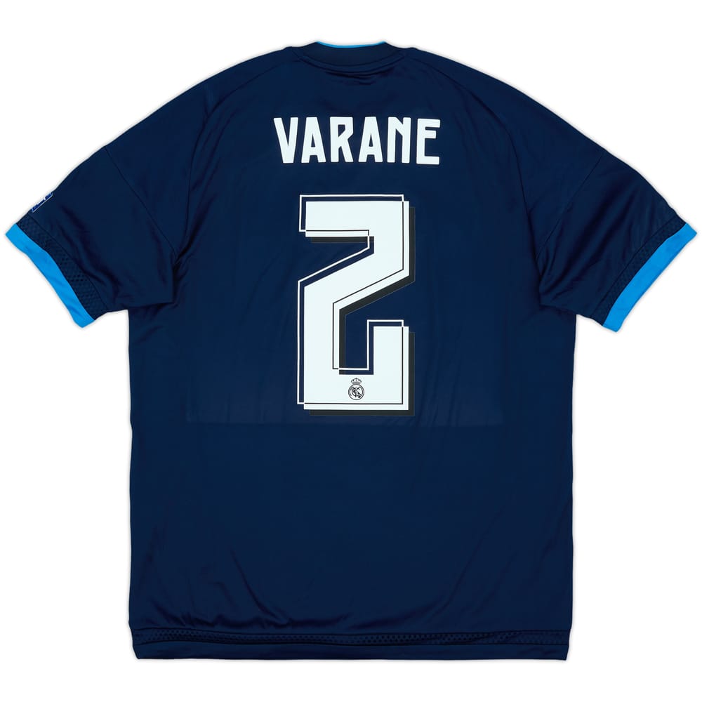 2015-16 Real Madrid Third Shirt Varane #2 (M)