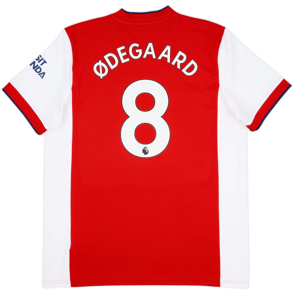 2021-22 Arsenal Home Shirt Odegaard #8 - 9/10 - (XL)