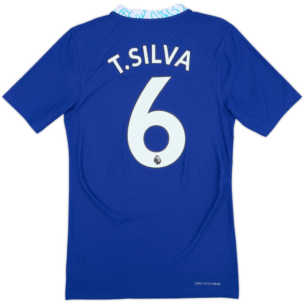 2022-23 Chelsea Authentic Home Shirt T.Silva #6 - 10/10 - (XS)