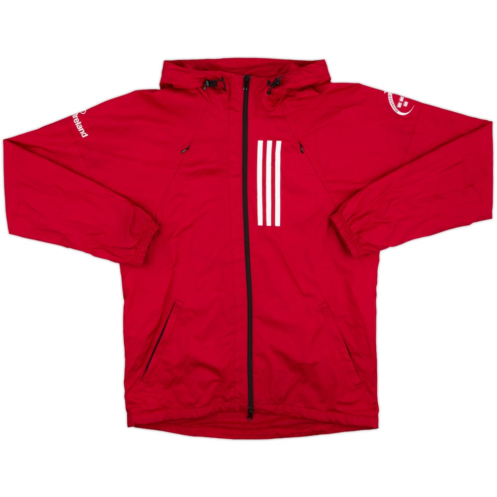 2019-20 Munster Rugby adidas Hooded Rain Jacket - 8/10 - (S)