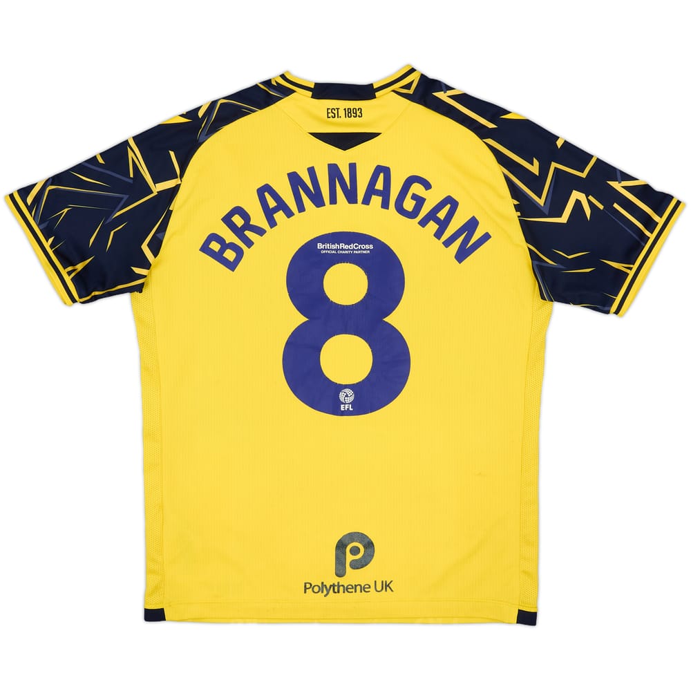 2022-23 Oxford United Home Shirt Brannagan #8 - 5/10 - (S)