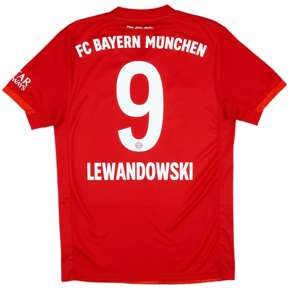 2019-20 Bayern Munich Home Shirt Lewandowski #9 - 10/10 - (S)