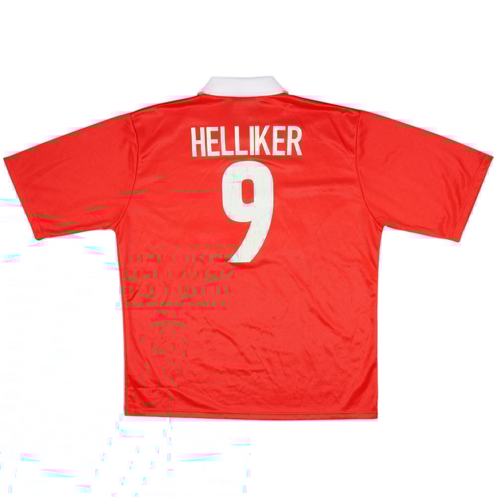 1999-00 Swindon Town Home Shirt Helliker #9 - 8/10 - (L)