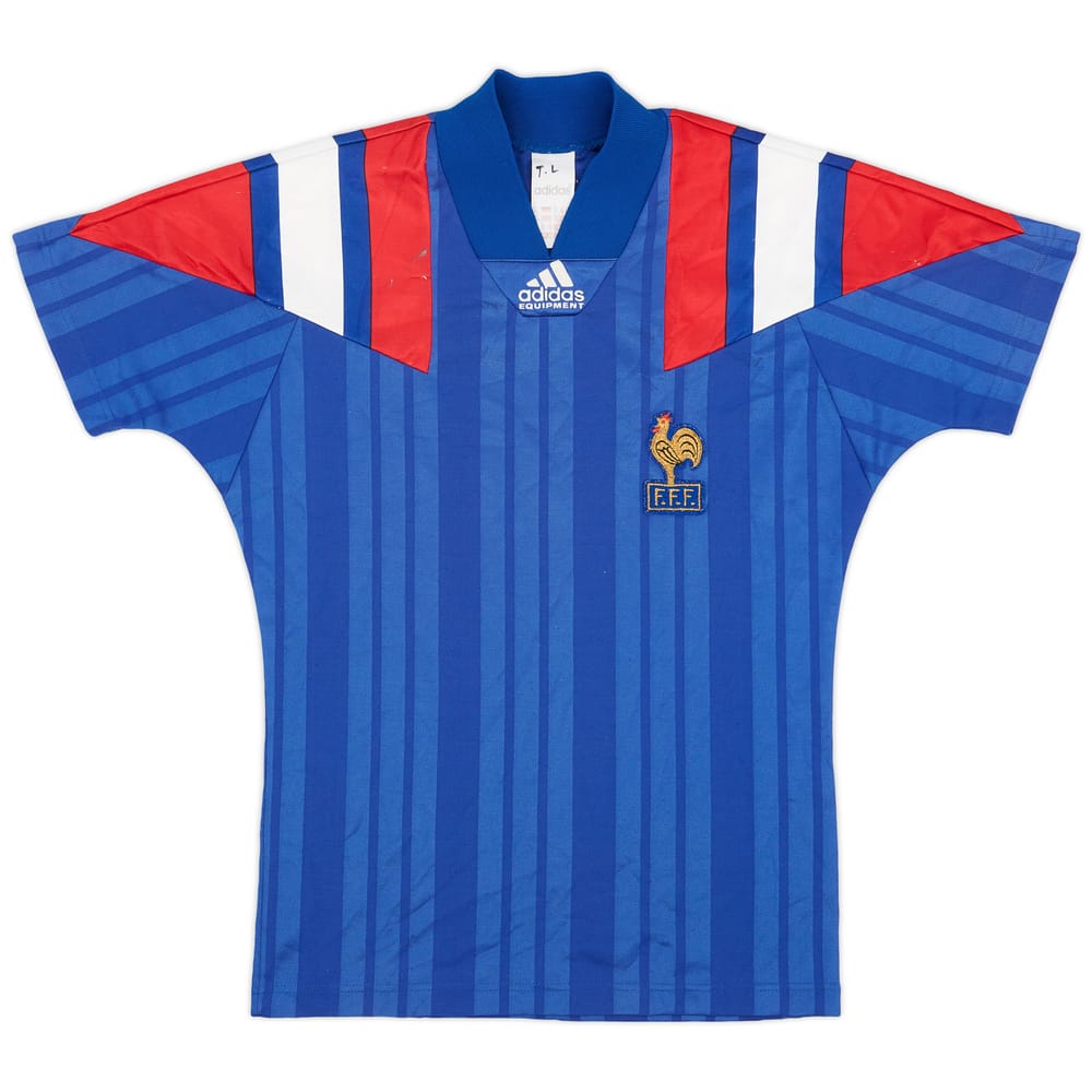 1992-94 France Home Shirt - 6/10 - (XS)