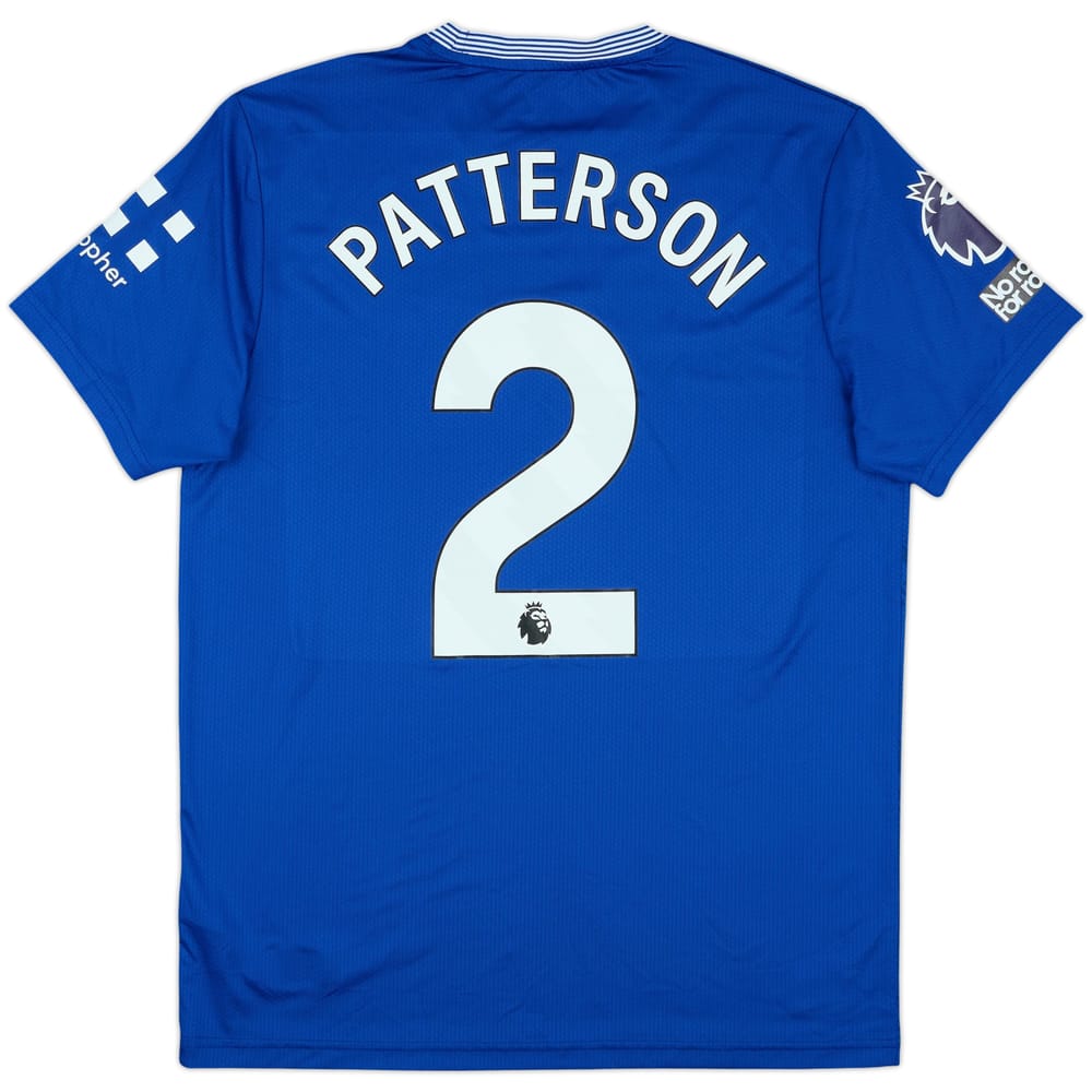 2024-25 Everton Match Issue Home Shirt Patterson #2
