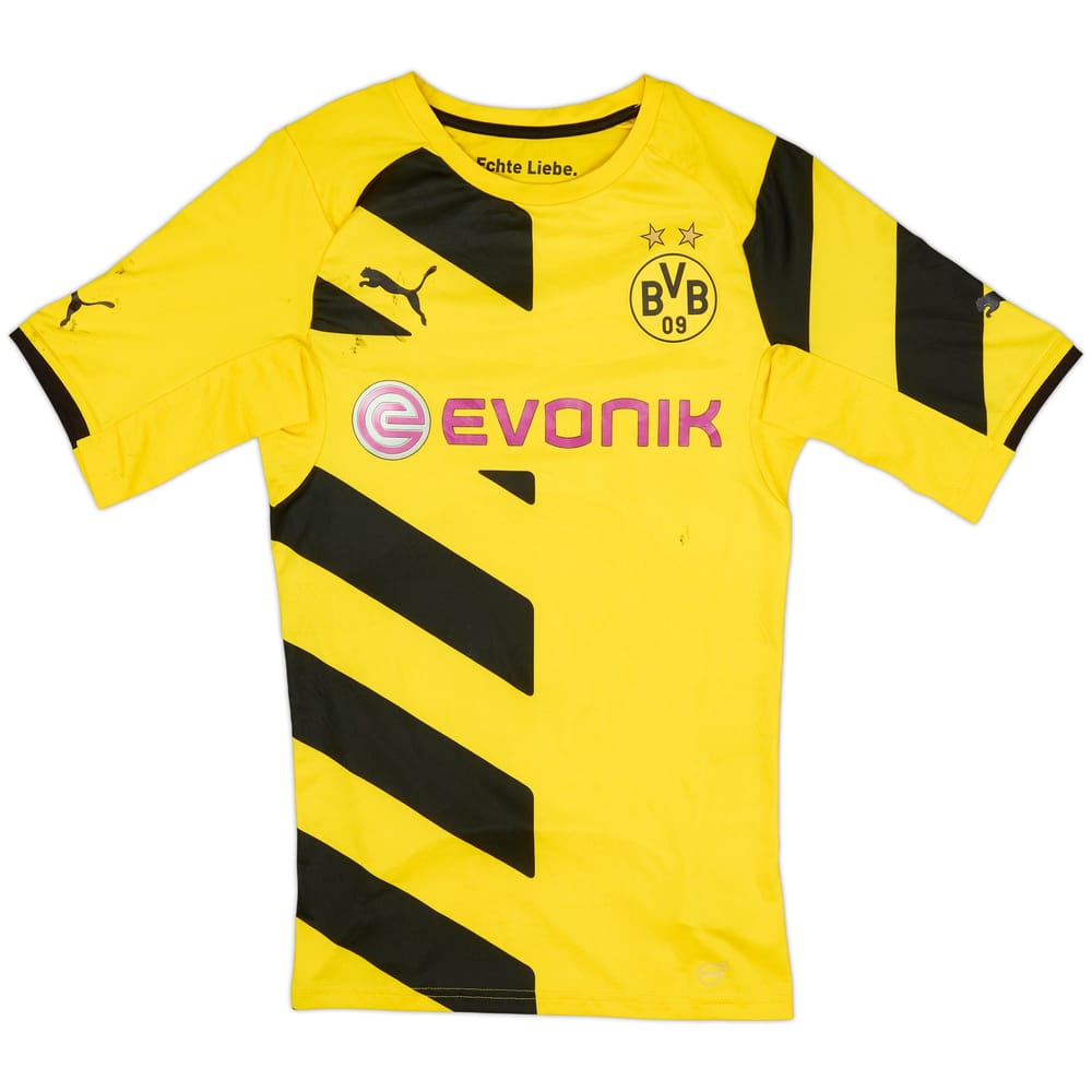 2014-15 Borussia Dortmund Player Issue ACTV Home Shirt - 5/10 - (M)