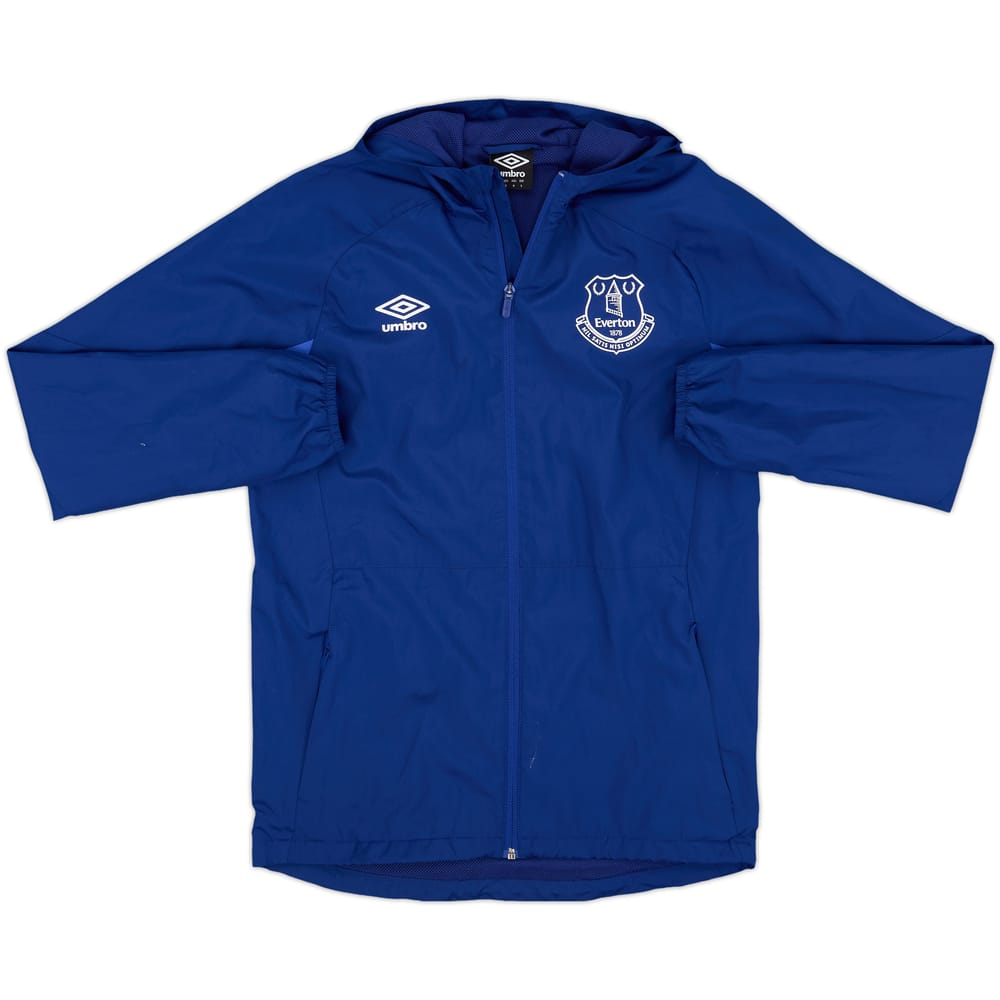 2018-19 Everton Umbro Hooded Track Jacket - 6/10 - (S)