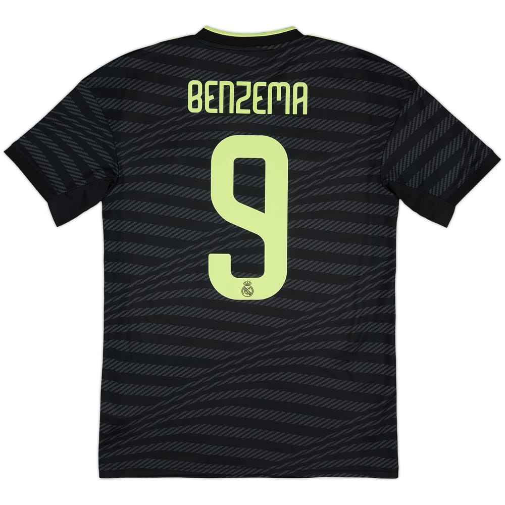 2022-23 Real Madrid Third Shirt Benzema #9 - 10/10 - (S)