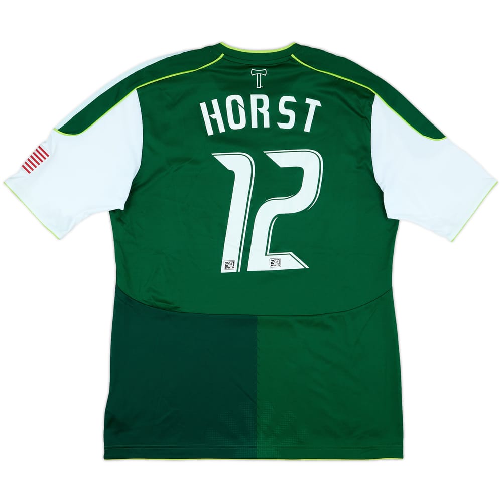 2011-12 Portland Timbers Match Issue Home Shirt Horst #12