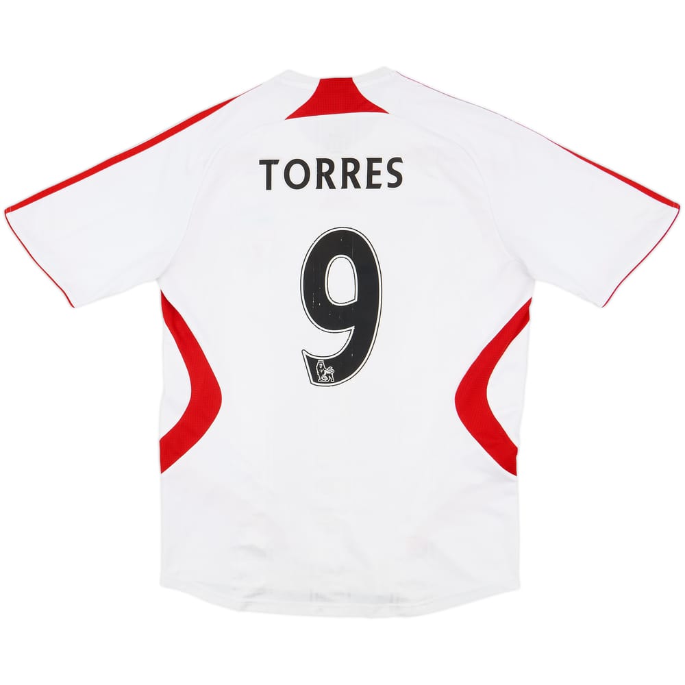 2007-08 Liverpool Away Shirt Torres #9 - 7/10 - (M)