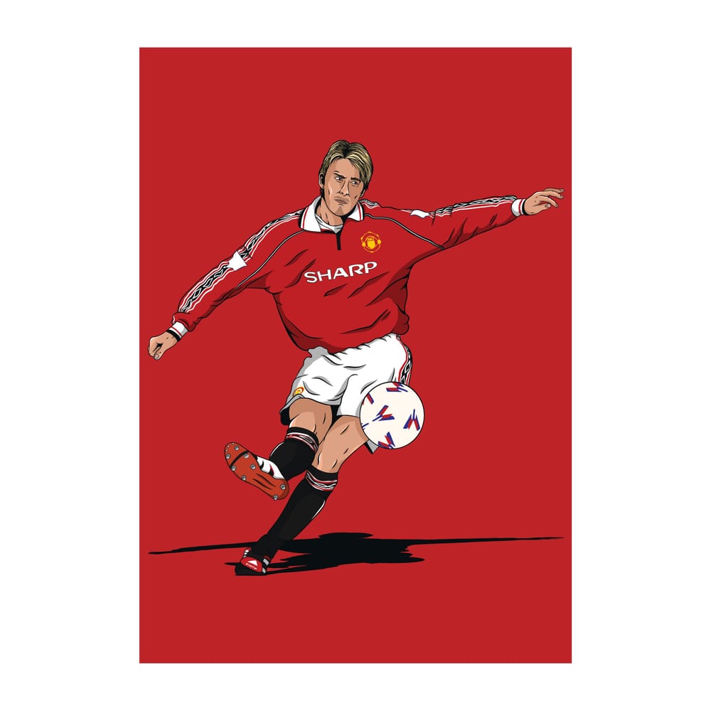 Beckham Legends A3 Print/Poster