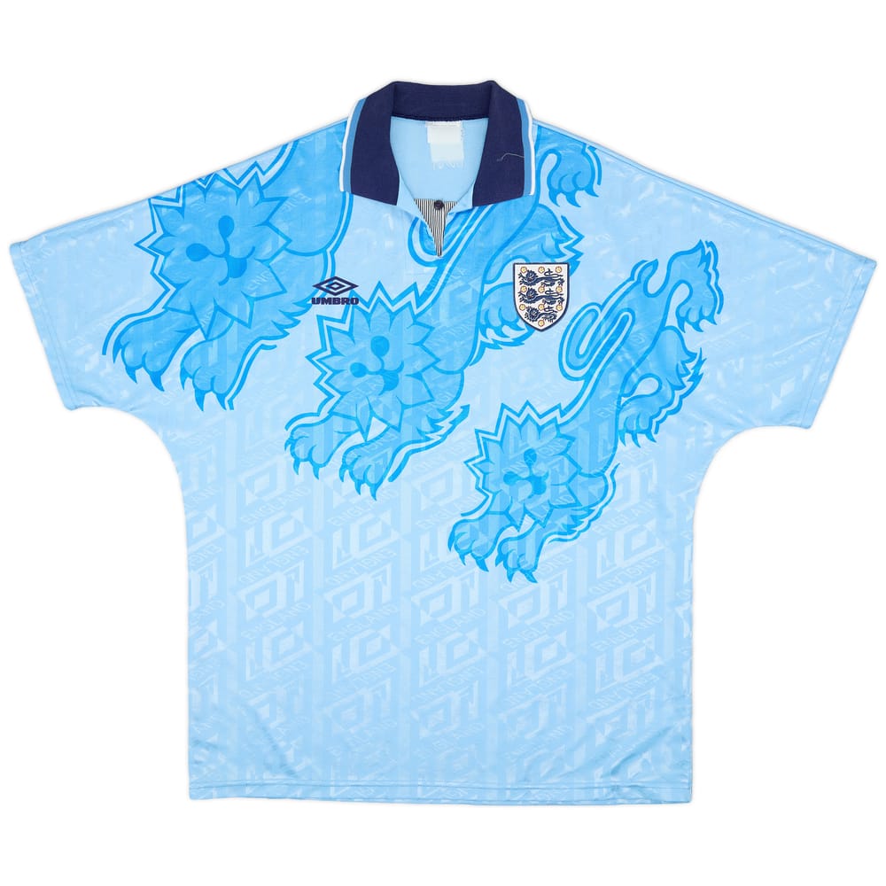 1992-93 England Third Shirt - 9/10 - (XXL)