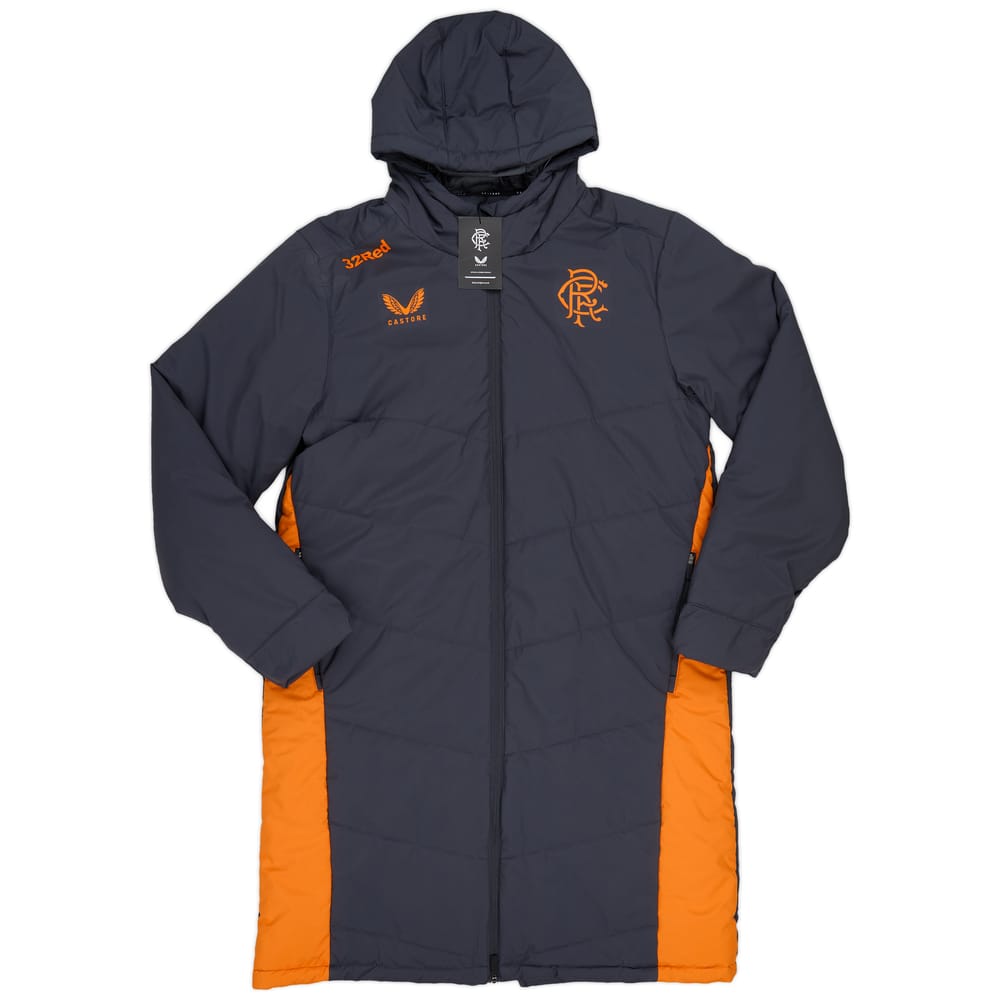 2023-24 Rangers Castore Long Bench Jacket