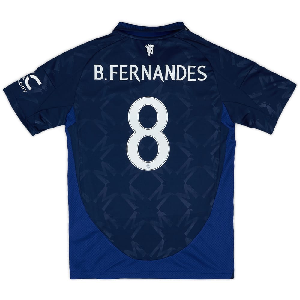 2024-25 Manchester United Away Shirt B.Fernandes #8 (KIDS)