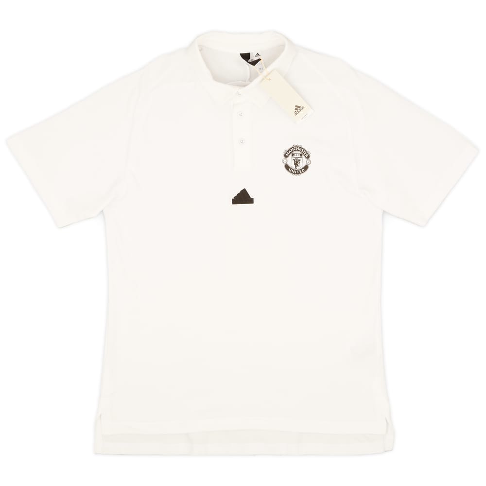 2022-23 Manchester United adidas ZNE Premium Polo T-Shirt