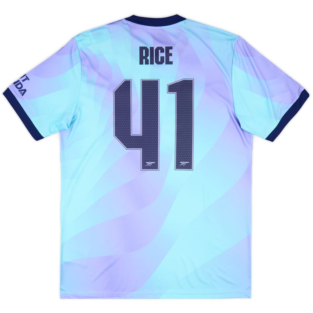 2024-25 Arsenal Third Shirt Rice #41