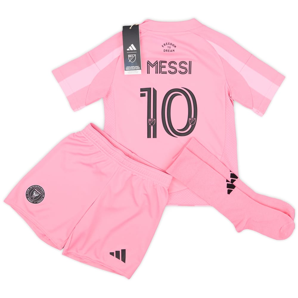 2025 Inter Miami Home Full Kit Messi #10 (Little Kids)