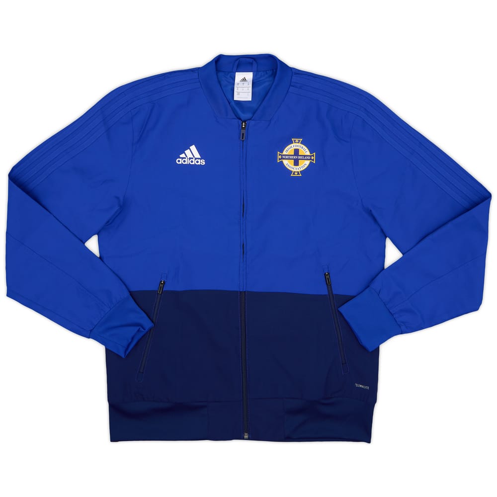 2018-19 Northern Ireland adidas Track Jacket - 8/10 - (M)