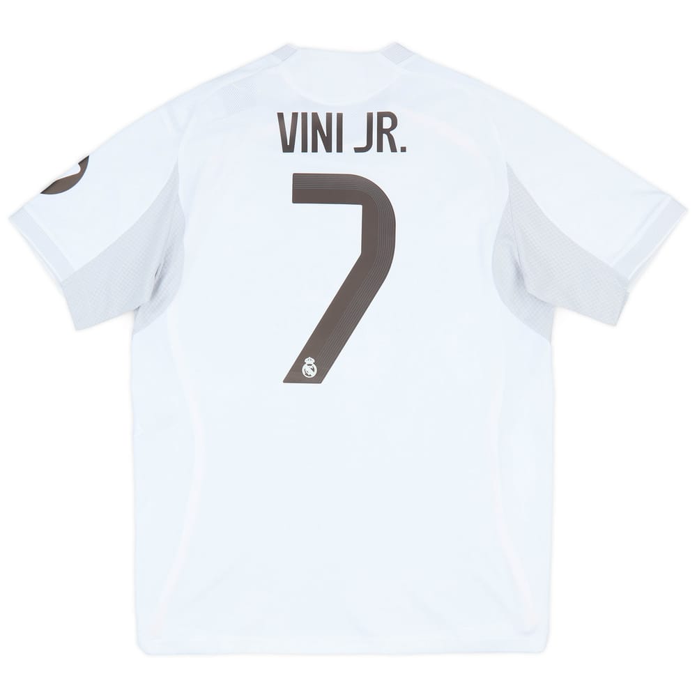 2025-26 Real Madrid Authentic Home Shirt Vini Jr. #7