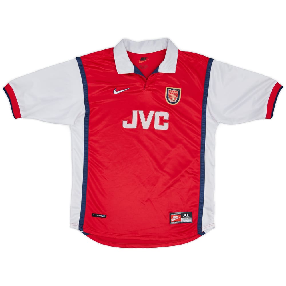 1998-99 Arsenal Home Shirt - 5/10 - (XL.Boys)