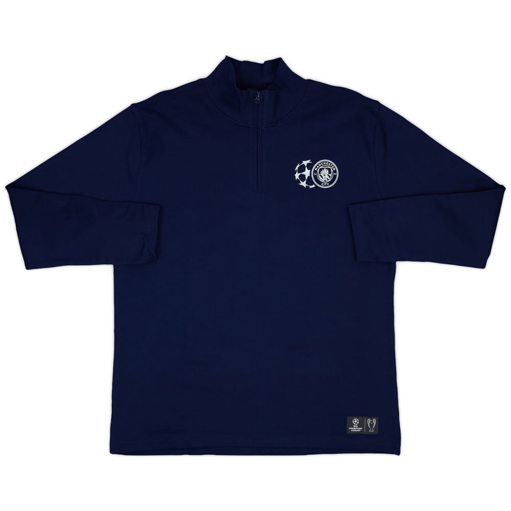 2024-25 Manchester City Puma 1/4 Zip UCL Top (XL)