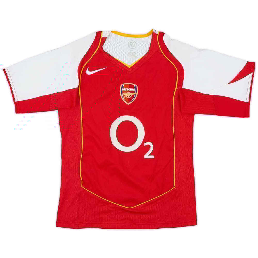 2004-05 Arsenal Home Shirt - 8/10 - (M.Boys)