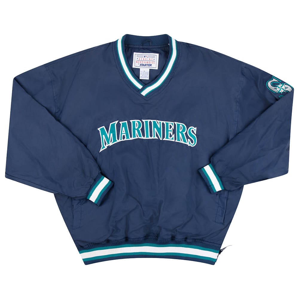 1990s Seattle Mariners Starter Pullover Jacket L