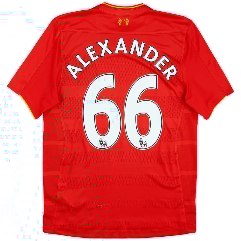 2016-17 Liverpool Home Shirt Alexander #66