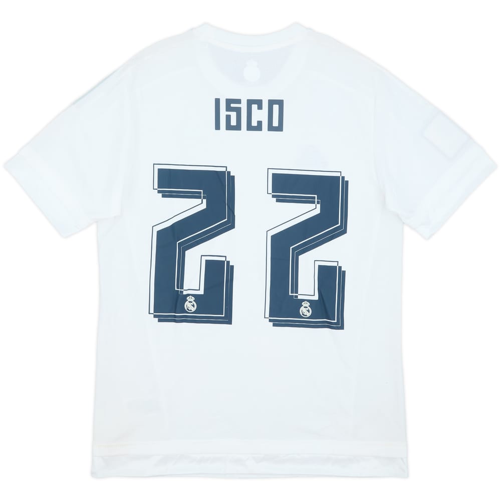 2015-16 Real Madrid Home Shirt Isco (M)